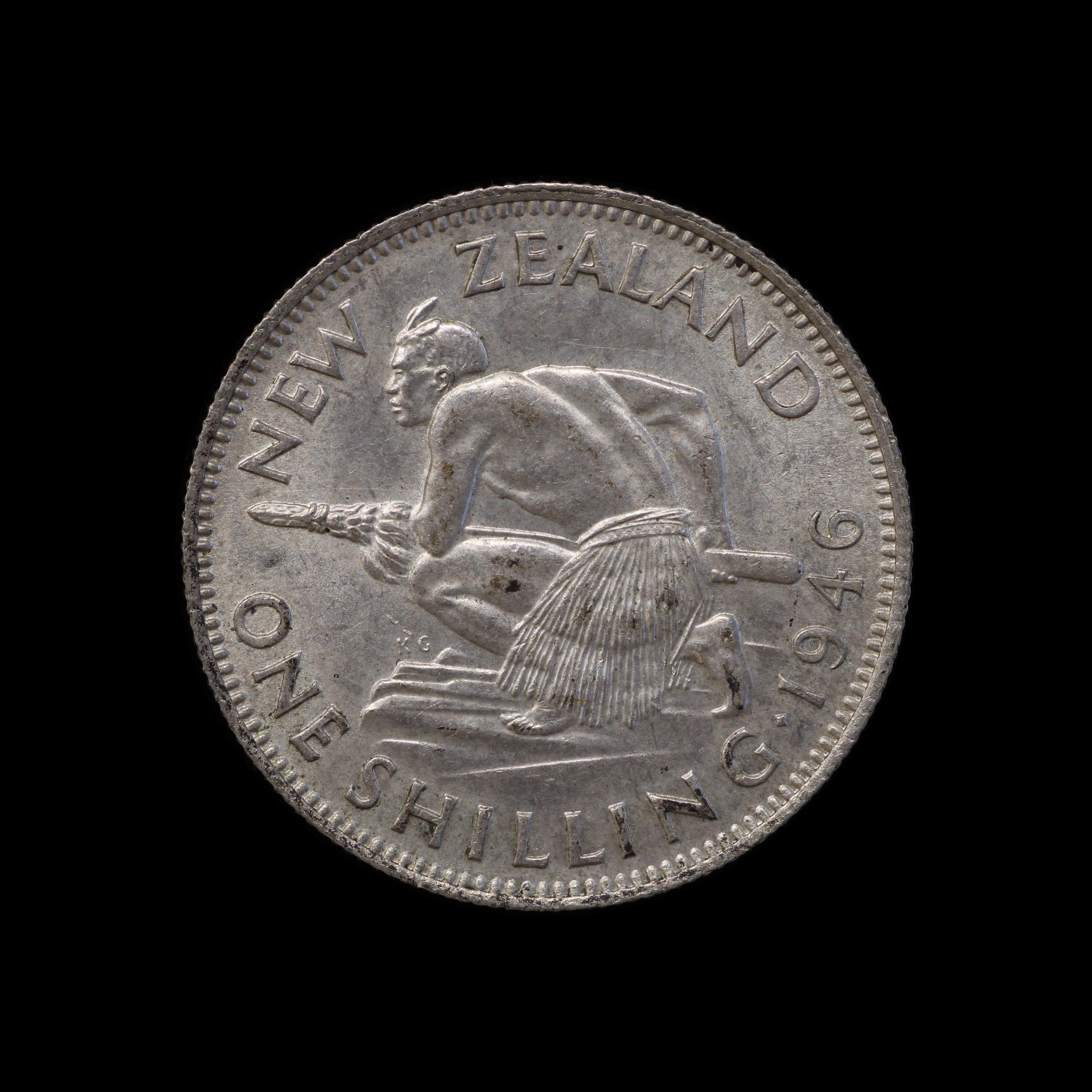 New Zealand 1946 Shilling – Mowbray Collectables